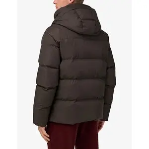 Boggi Milano Padded Shell-down Bomber Jacket