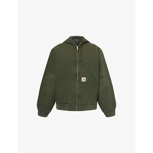 Carhartt Work In Progress Og Active Hooded Cotton Jacket - Olive