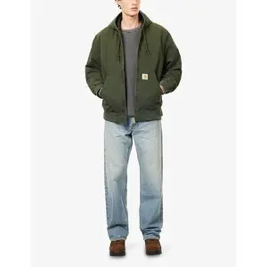 Carhartt Work In Progress Og Active Hooded Cotton Jacket - Olive
