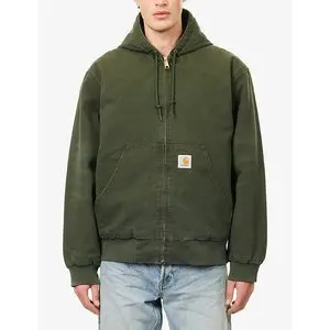 Carhartt Work In Progress Og Active Hooded Cotton Jacket - Olive