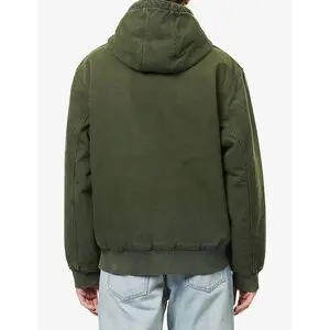 Carhartt Work In Progress Og Active Hooded Cotton Jacket - Olive