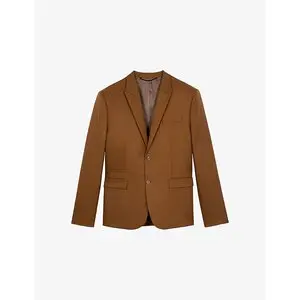 The Kooples Notched-collar Single-breasted Wool Blazer