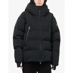 Moncler Fellberg Hooded Down Ski Jacket - Black