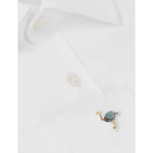 Paul Smith Bird Copper And Zinc Cufflinks - Multicolour
