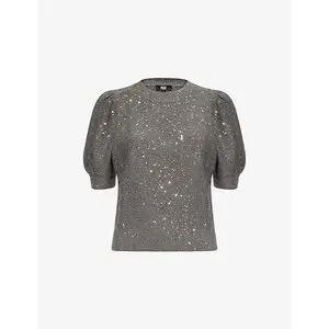 Paige Sequin-knit Jumper