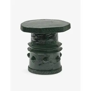 SERAX Marie Michielssen Stoneware Side Stool 40cm - Dark Green