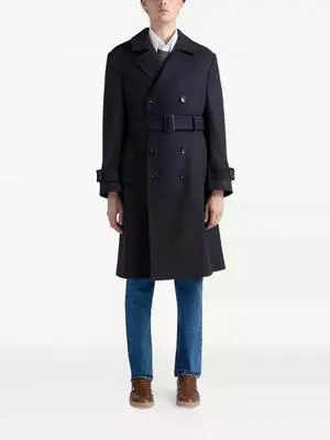 Bally Double-breasted Belted Coat