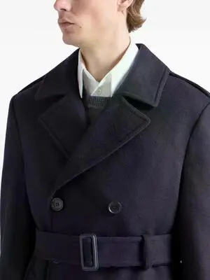 Bally Double-breasted Belted Coat