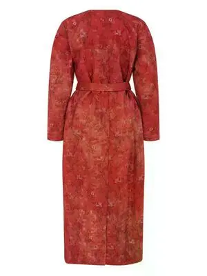 MARKARIAN Tilda Brocade Coat With Rounded Sleeves