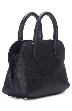 Vince Delphine Mini Top Handle Bag - Black