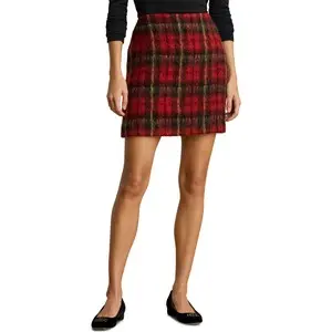 Pencil Plaid Skirts