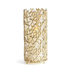 NAPA HOME & GARDEN Celine Hurricane Candle Holder - Gold