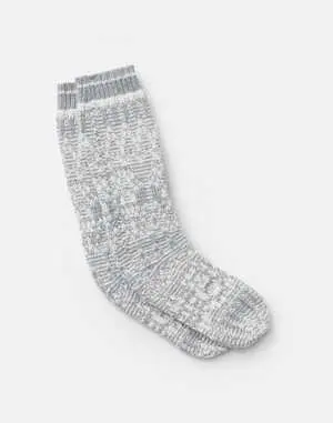 Lafayette 148 New York Fair Isle Low-calf Socks - Nickel Multi