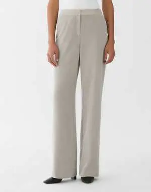 LAFAYETTE 148 NEW YORK Cotton Velvet Straight Leg Pants