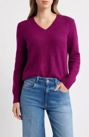 Caslon Cuffed Sweaters For Women