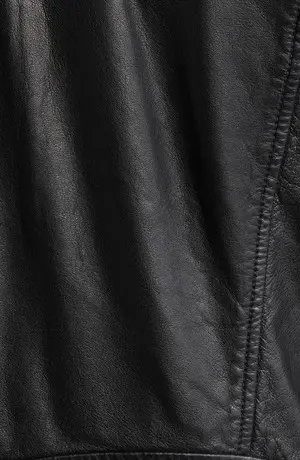 Caslon Leather Moto Jacket
