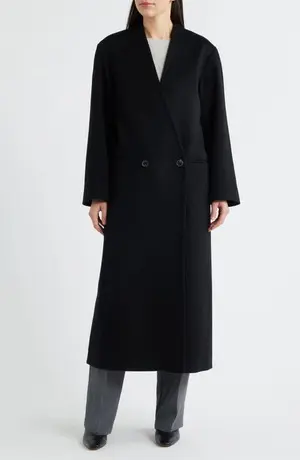 Fleurette Layla Double-breasted Wool Coat