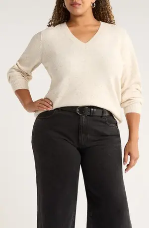 Caslon V Neck Sweaters For Women