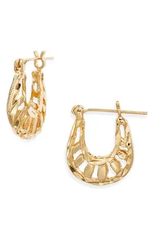 CHILD OF WILD Louise Hoop Earrings - Gold