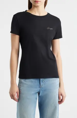 BOSS Esogo Cotton T-shirt - Blk