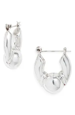 CHILD OF WILD Sairee Hoop Earrings - Silver