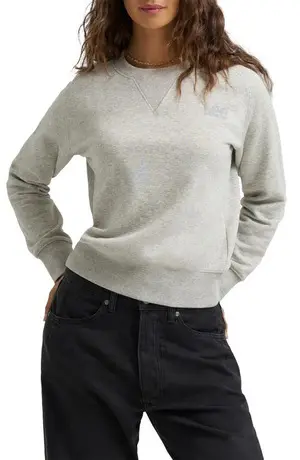 LEEM Crewneck Crop Sweatshirt
