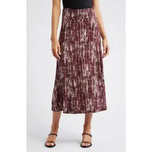 Loveappella Printed Maxi Skirt