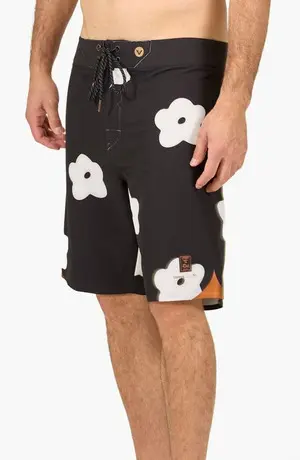 VAST Floral Stretch Board Shorts