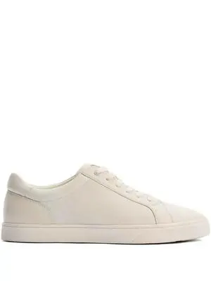 12 STOREEZ 30mm Lace-up Leather Sneakers