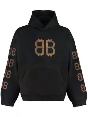 Balenciaga Crypto Distressed Hoodie