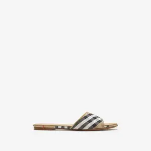 Burberry Embossed Flats For Women