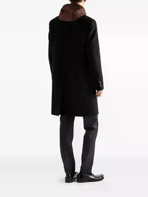 Prada Notch-lapel Wool Coat