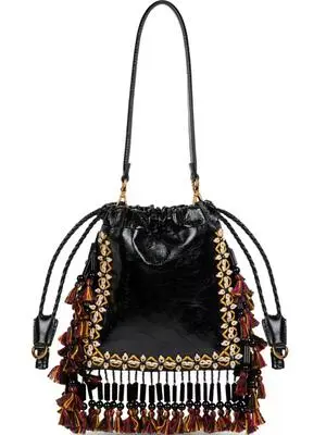 Etro Embellished Bucket Bags