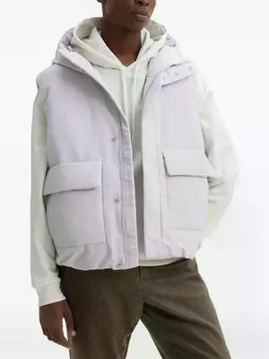 HUGO BOSS Hooded Gilet With Pockets
