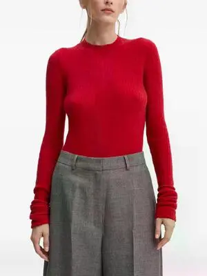 HERSKIND Round-neck Ribbed Sweater