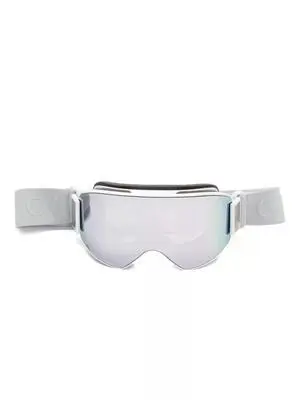 Gucci Logo-strap Goggles - Grey