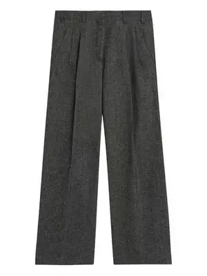 A PAPER KID Pleated Trousers
