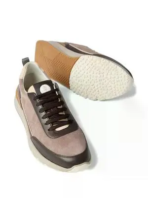 Brunello Cucinelli Suede Sneakers - Brown