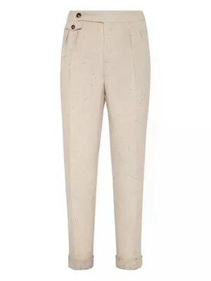 Brunello Cucinelli Button Detailed Pants For Men