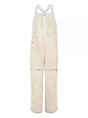 Brunello Cucinelli Corduroy Jumpsuit - Neutrals