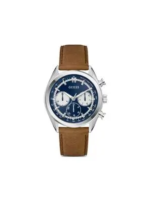 Guess Stainless Steel 44mm Watch - Blue