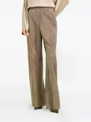 Brunello Cucinelli Suede Trousers