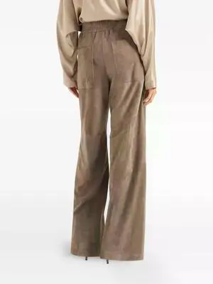 Brunello Cucinelli Suede Trousers