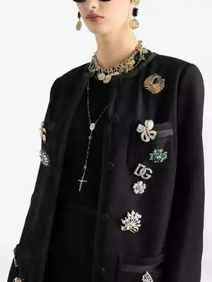 Dolce & Gabbana Embellished Button-front Jacket