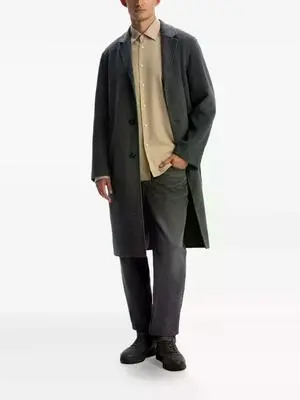 12 STOREEZ Cotton Flannel Shirt - Neutrals