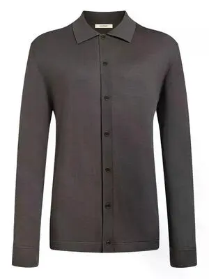 12 STOREEZ Buttoned Silk-cotton Shirt