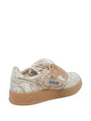 AUTRY Medalist Sneakers With Bow Detail - Neutrals
