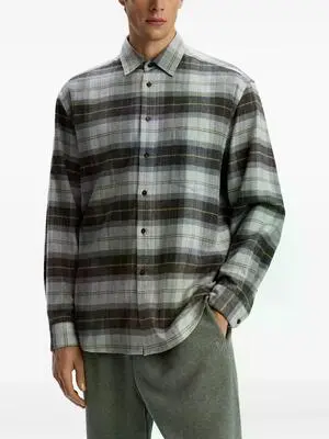 12 STOREEZ Checked Flannel Shirt