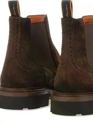 Santoni Kalamaboot Chelsea Boots - Brown