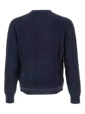 BOSS Ribbed Crew-neck Sweater